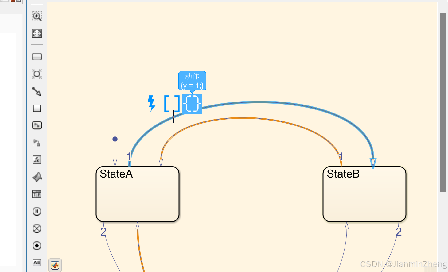 Simulink-StateFlow手把手教你学会（一）基本操作_stateflow教程-CSDN博客