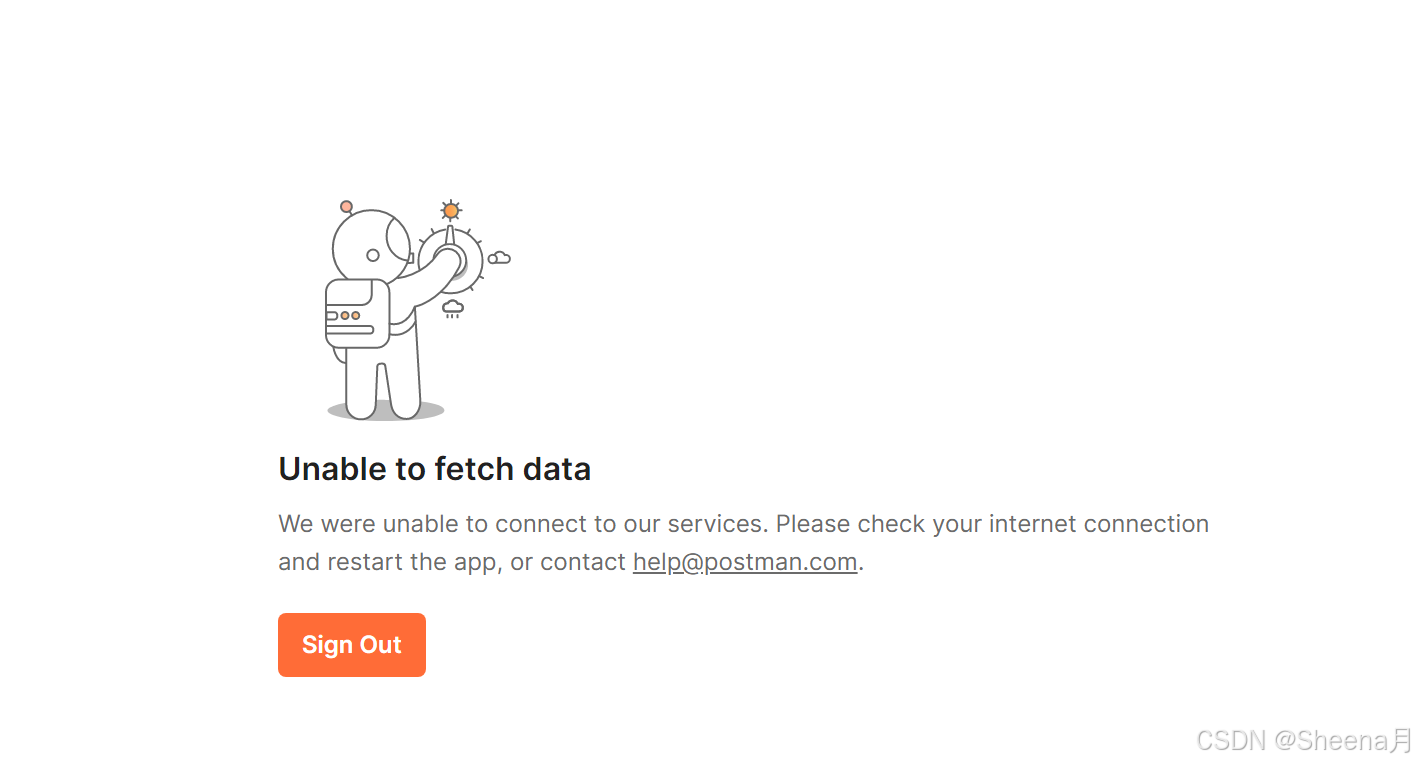postman客户端登录显示Unable to fetch data解决方法_postman unable to fetch data-CSDN博客