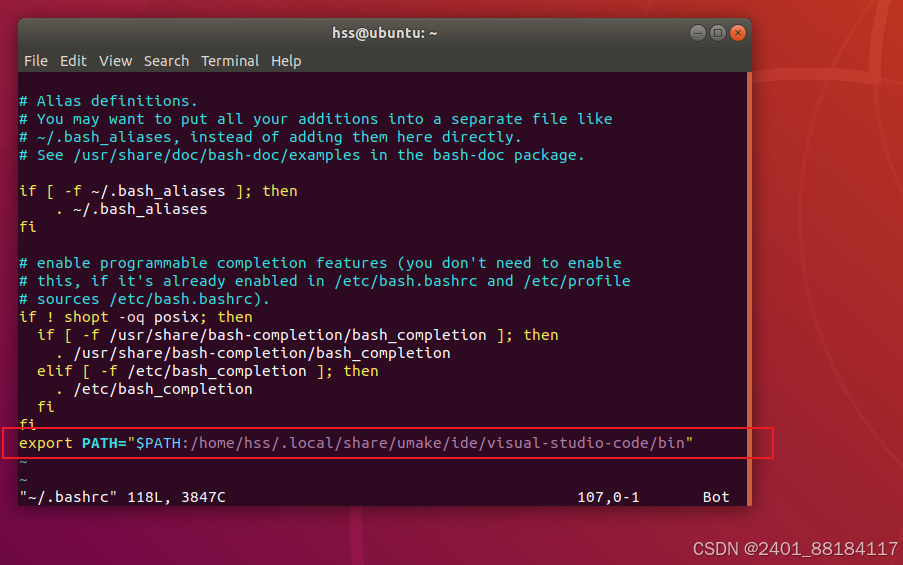 ubuntu安装完vscode之后输入code指令无法启动vscode_code命令无法启动vscode-CSDN博客