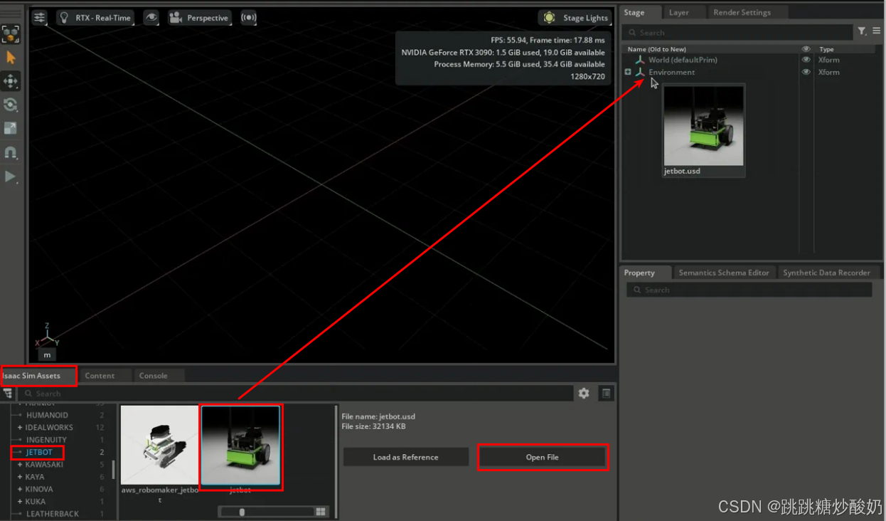 第三章、Isaac sim Python脚本（3）:Core API概述及教程(Hello Robot)-CSDN博客
