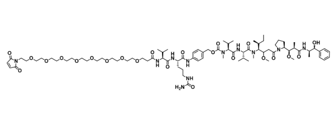 Mal-PEG8-Val-Cit-PAB-MMAE的结构特点-CSDN博客