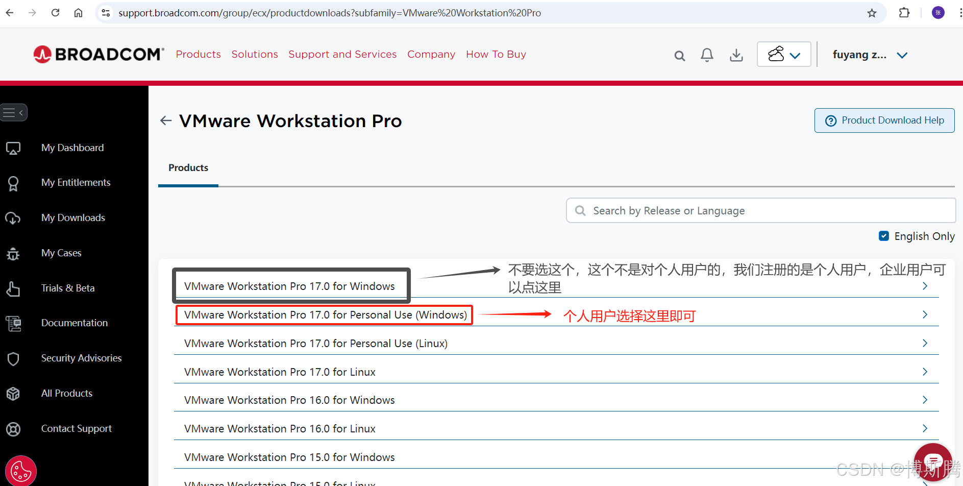 VMware Workstation Pro 17.6.1 Broadcom(VM新东家）官网下载（2024年10月21日）_vmware workstation17.6.1-CSDN博客