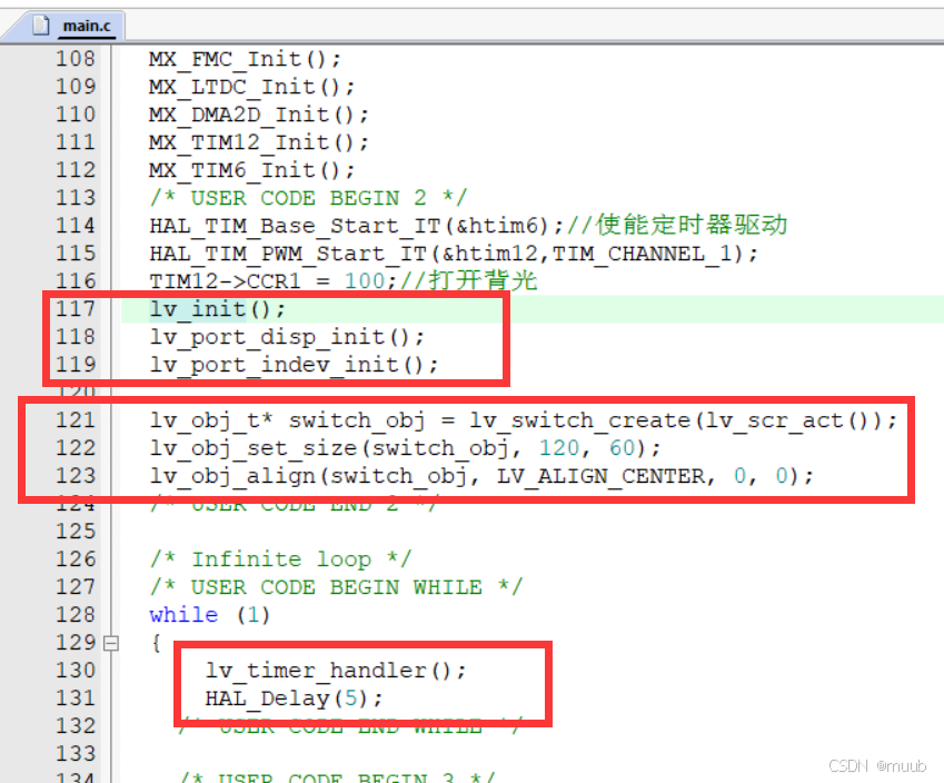 【CubeMX-HAL库】STM32H743—手把手教你LVGL移植_lvgl移植教程-CSDN博客