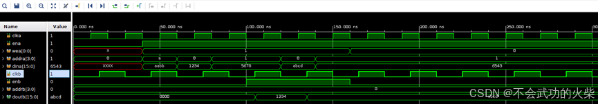 使用verilog代码实现ram—简单双端口ramverilog Ram Csdn博客
