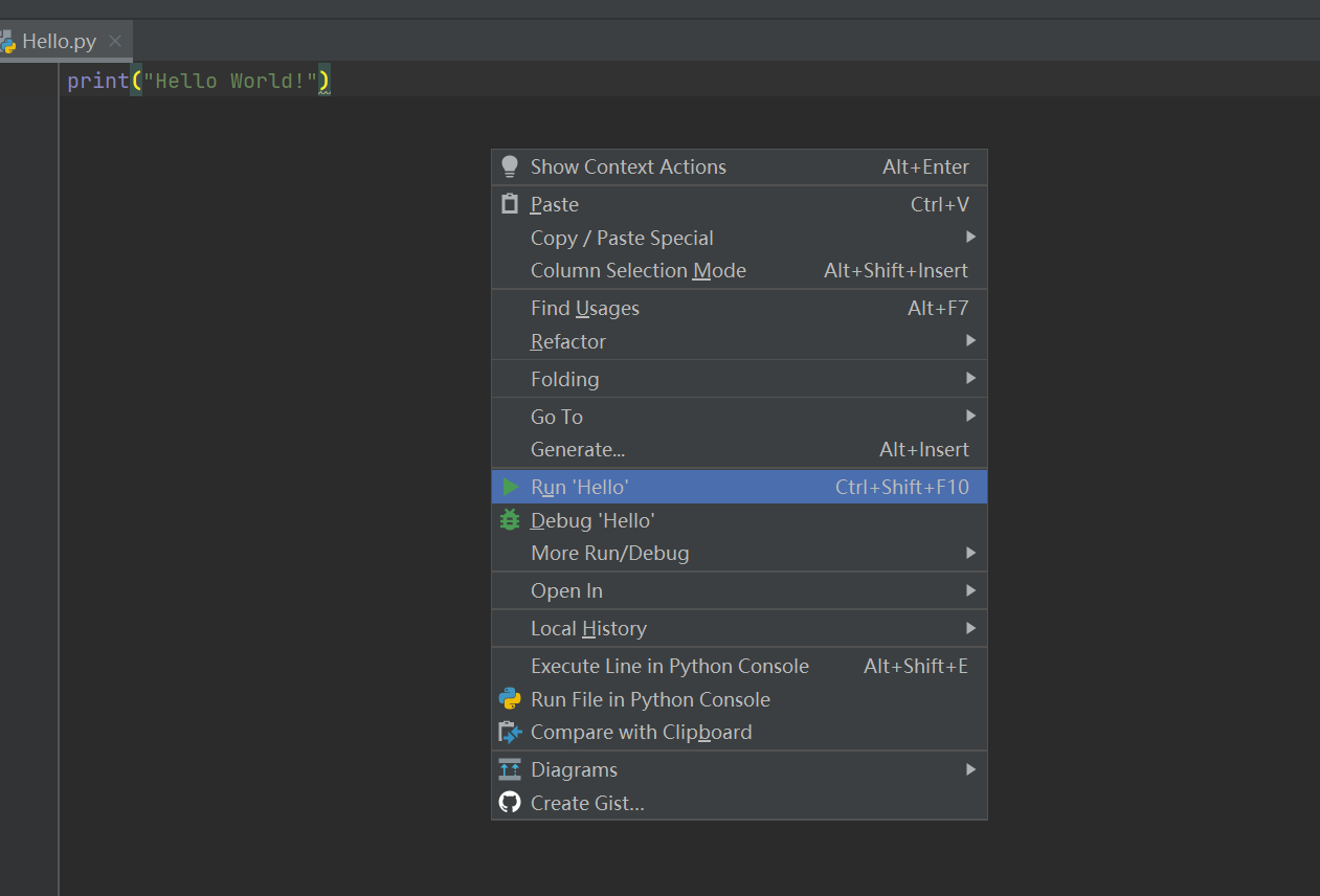 Python基础之Hello World（day01）_python的hello world程序编写-CSDN博客