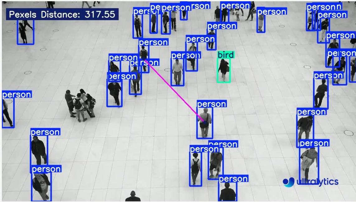 使用Ultralytics YOLO11进行距离计算_yolo 两个物体靠近-CSDN博客