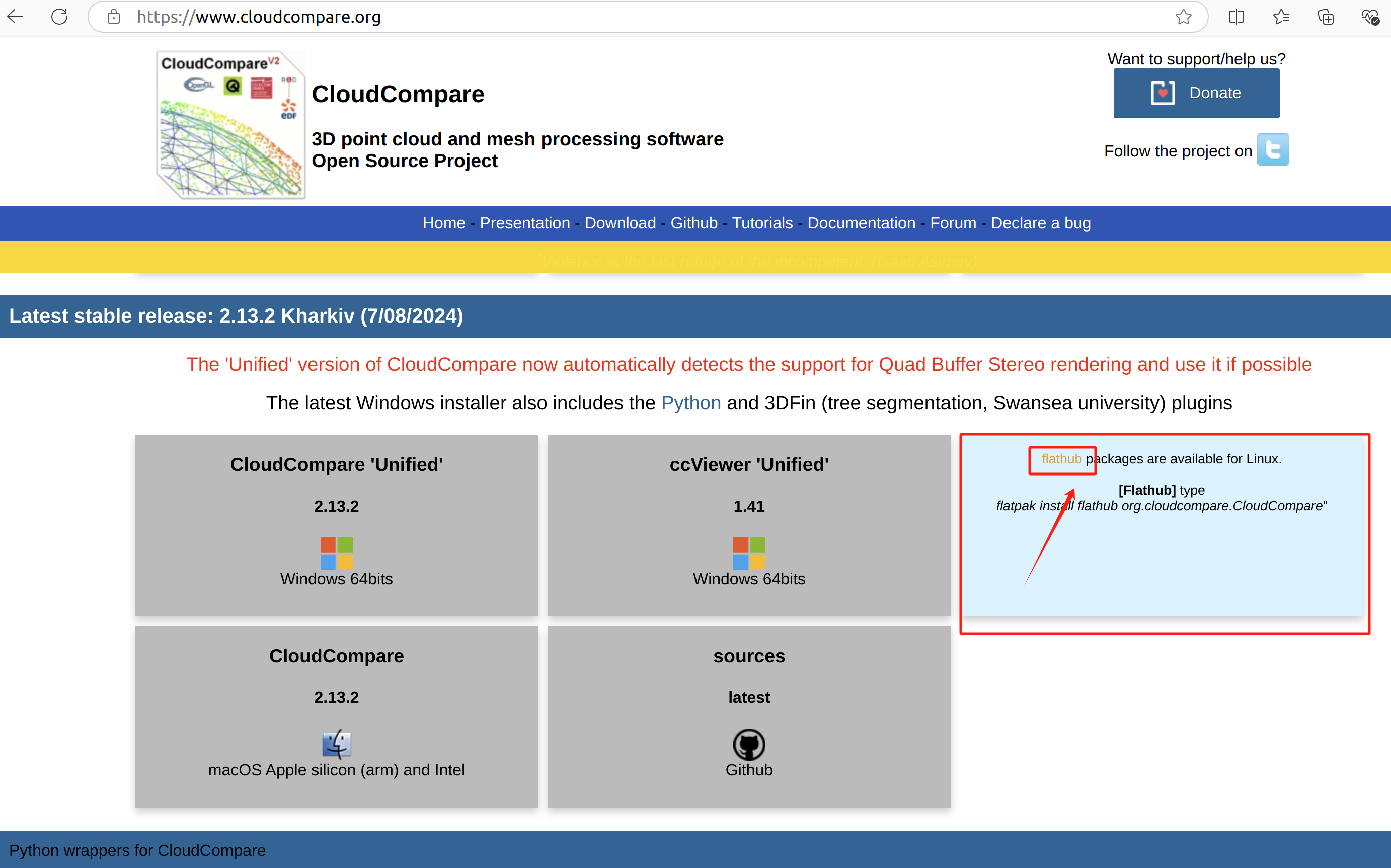 ubuntu安装CloudCompare-CSDN博客