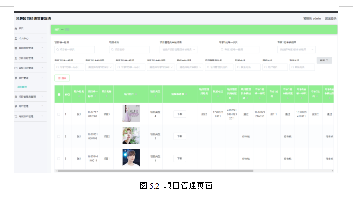 基于java中的springboot框架实现科研项目验收管理系统项目演示【内附项目源码论文说明】 Csdn博客