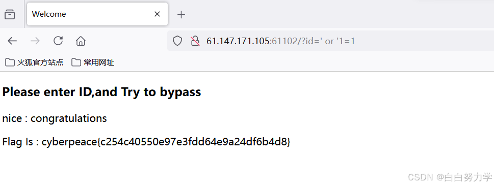 攻防世界新手题——inget_攻防世界 inget-CSDN博客