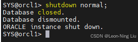 oracle 关闭数据库的四种操作的区别_oracle shutdown-CSDN博客