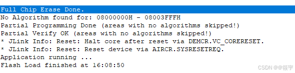 APP分区下载代码出现No Algorithm found for: 08000000H - 08003FFFH_no algorithm found for: 08000000h ...