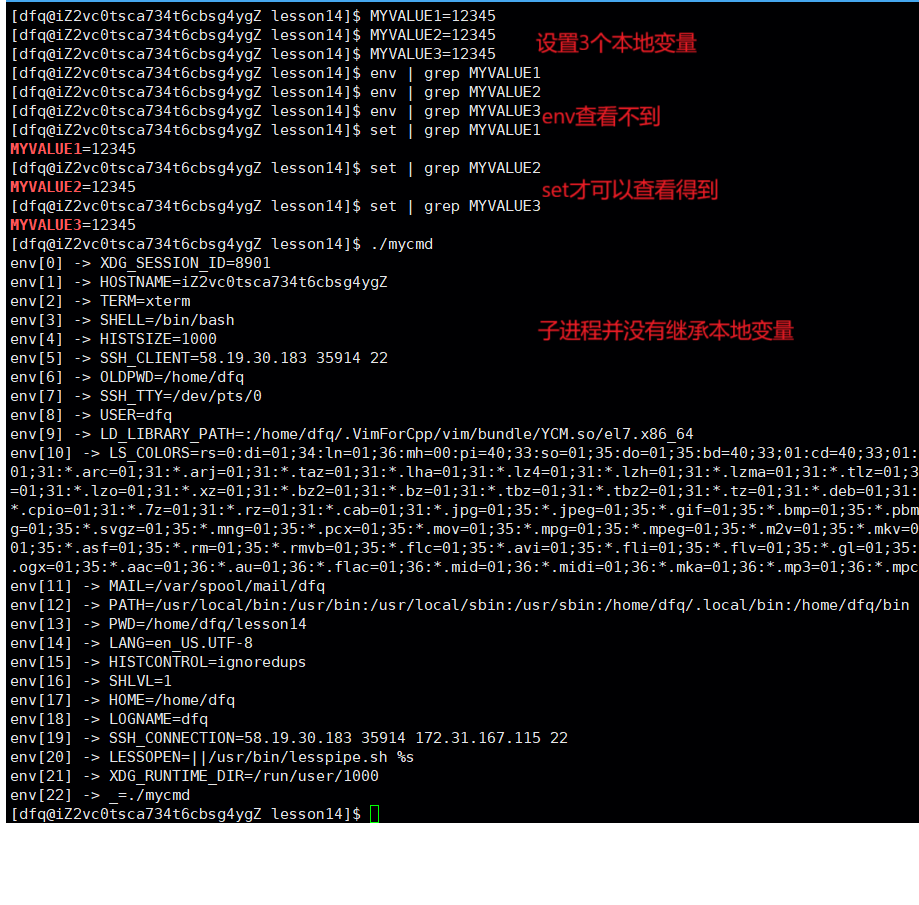 Linux 之 【环境变量】(env、echo、set、export、unset、PATH、getenv、chdir，main函数带参，环境 ...
