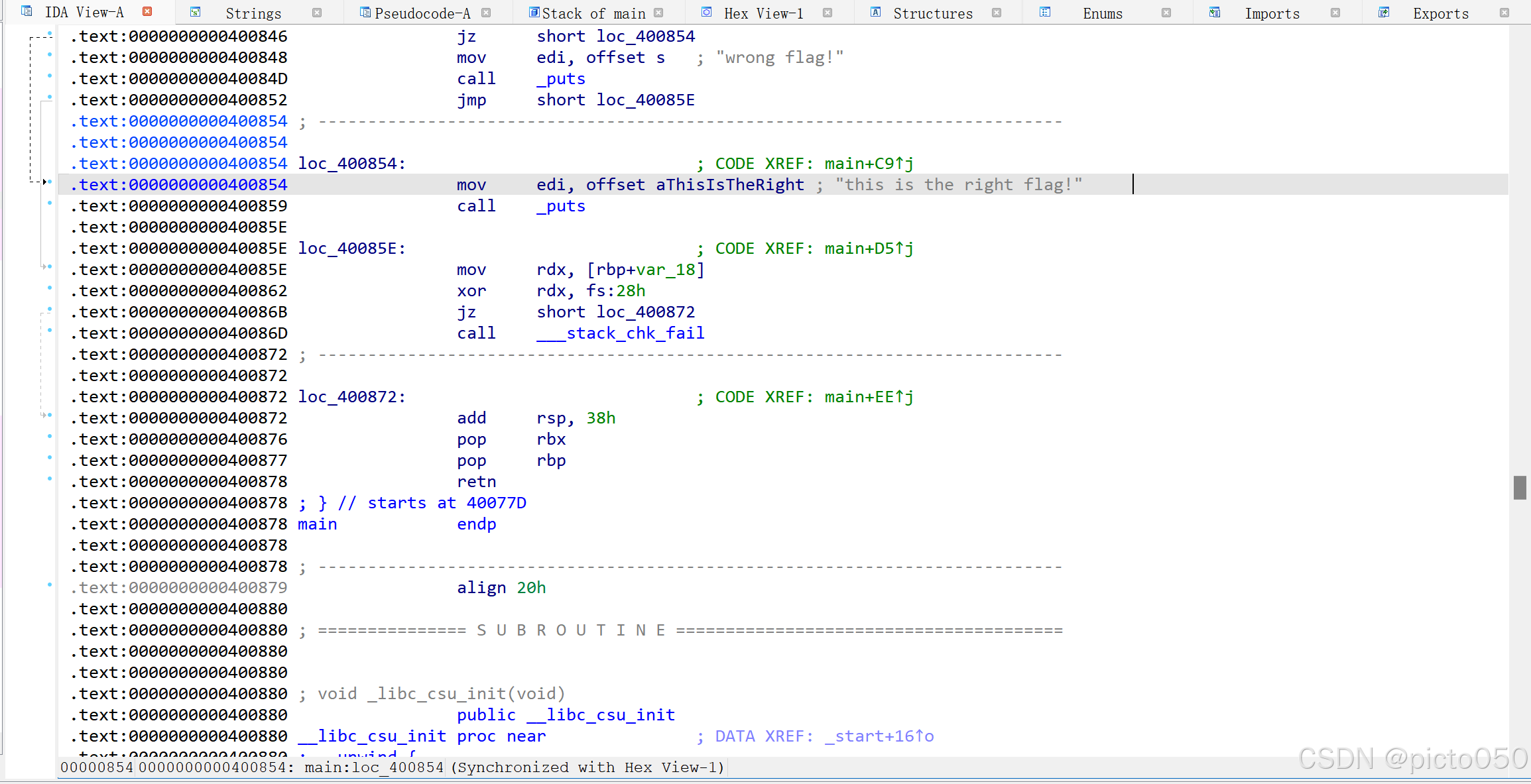 buuctf reverse2详细题解_buu reverse2-CSDN博客