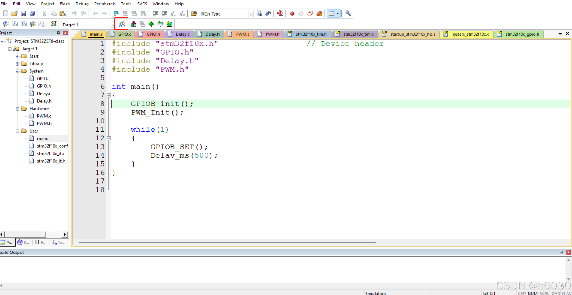 STM32关于keil在线仿真虚拟示波器的配置以及应用_keil示波器-CSDN博客