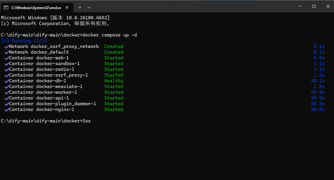 记dify用dockers compose部署（windows系统_dockers dify-CSDN博客