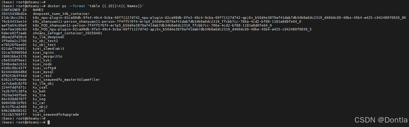 Docker --format 参数介绍（Docker format、Docker -f）（自定义命令输出格式）Docker命令、Docker格式化输出、Docker显示挂载、Docker监控 ...