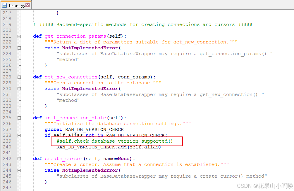 Django4.2版本和MySQL 5.5版本不兼容问题_django对应的mysql版本过低怎么办-CSDN博客