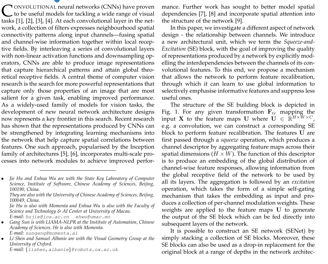 关于SE，跟ECAnet的学习笔记_self gating 模型-CSDN博客