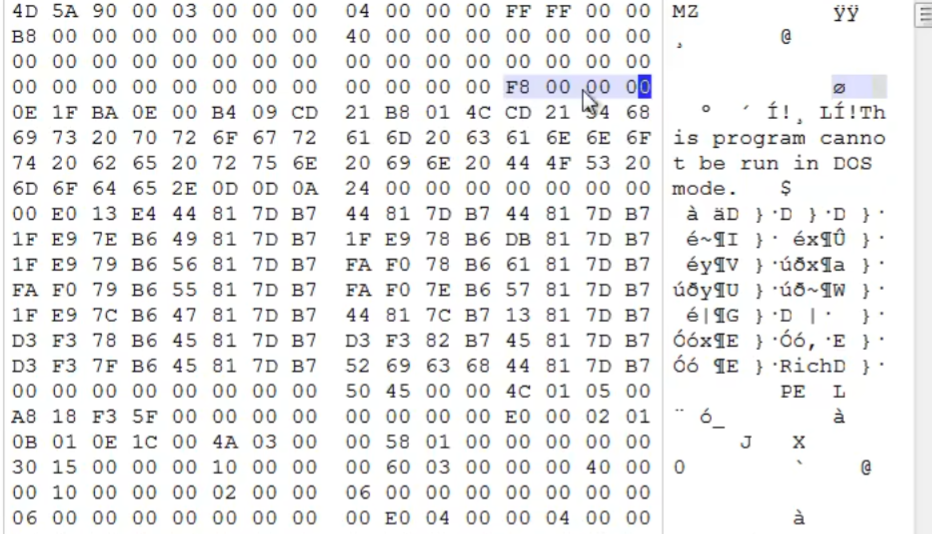 PE文件的dos头和pe头-CSDN博客