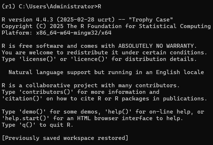 anaconda安装R-CSDN博客