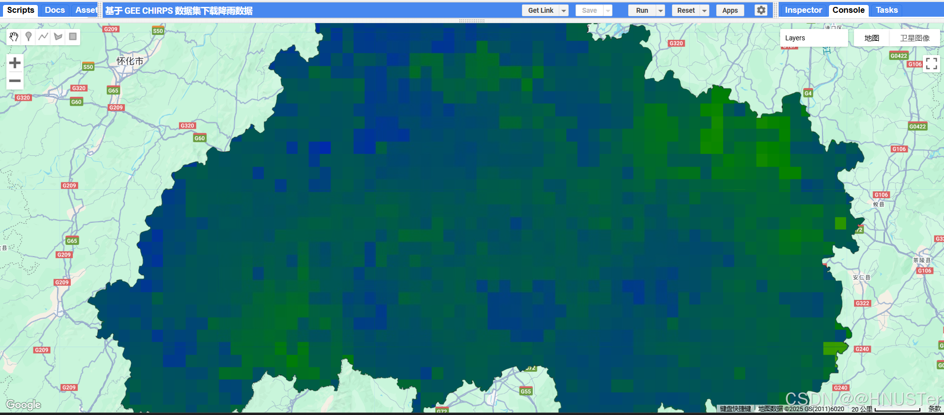 基于 GEE CHIRPS 数据集下载降雨数据-CSDN博客