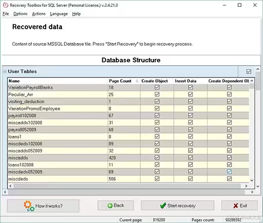 Recovery Toolbox for SQL Server 2.5.25-CSDN博客