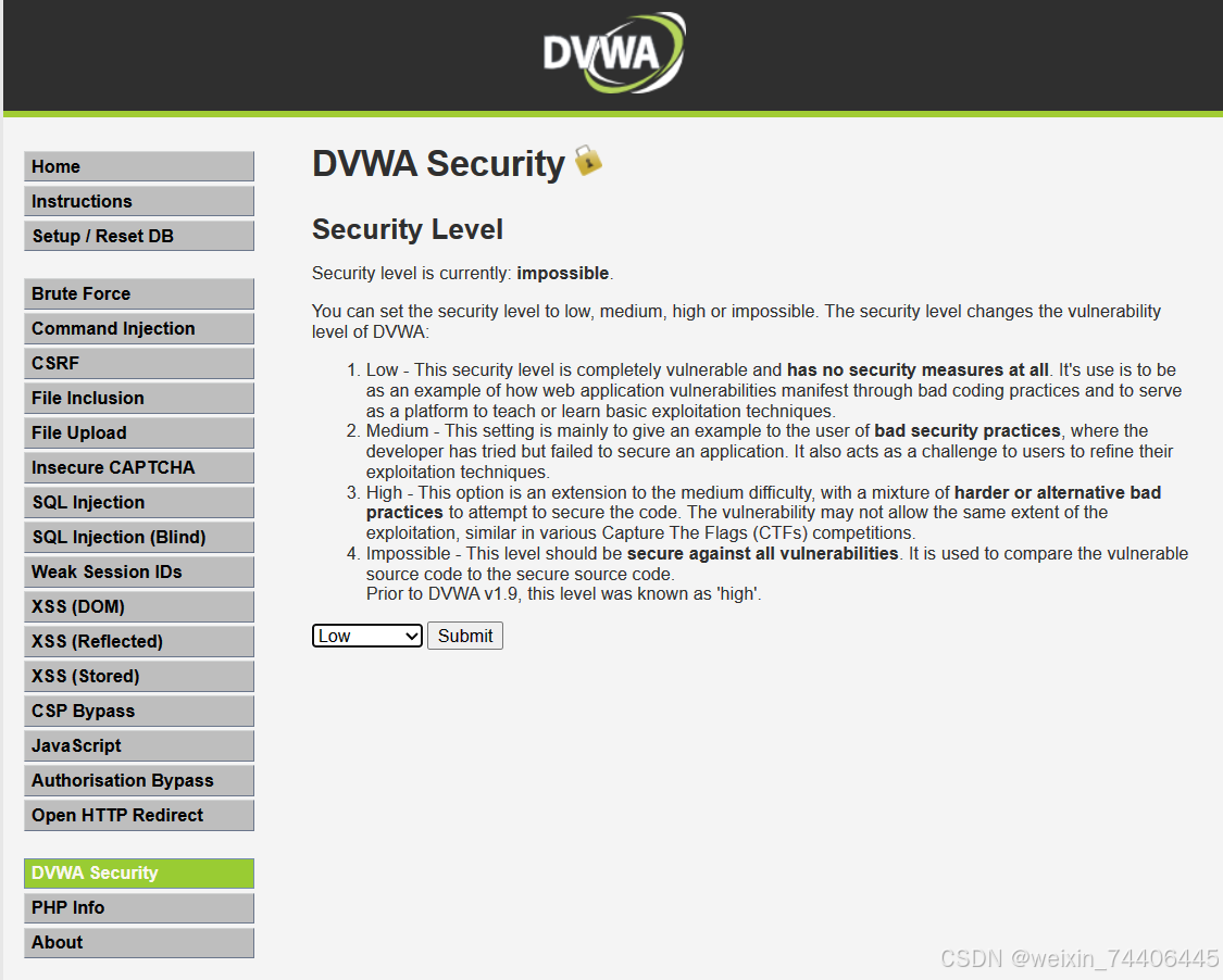 命令注入--DVMA_dvwa命令注入-CSDN博客