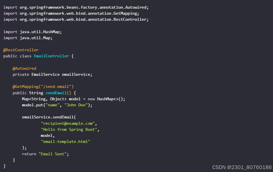 Springboot整合mail实现邮件发送任务_springboot集成mail-CSDN博客