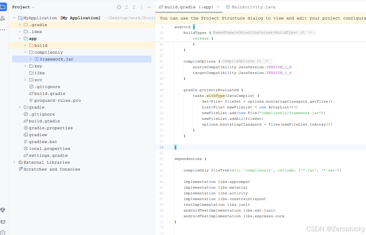android studio导入framework.jar 的几种方式-CSDN博客