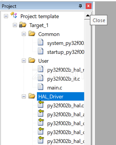 PY32F002B入门——01建立Keil工程-CSDN博客