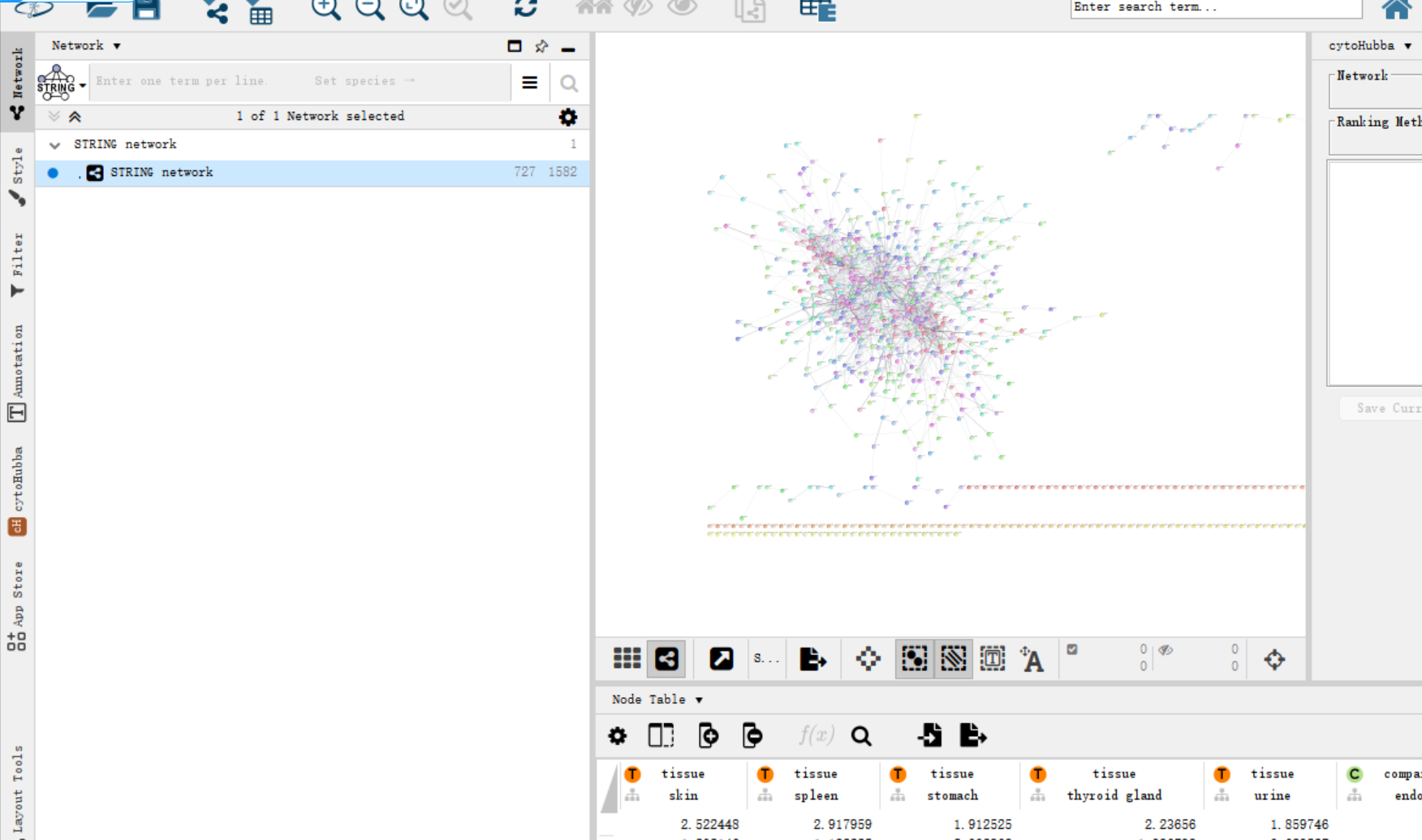 解密PPI网络：Cytoscape分析核心基因（2000基因以上）-CSDN博客