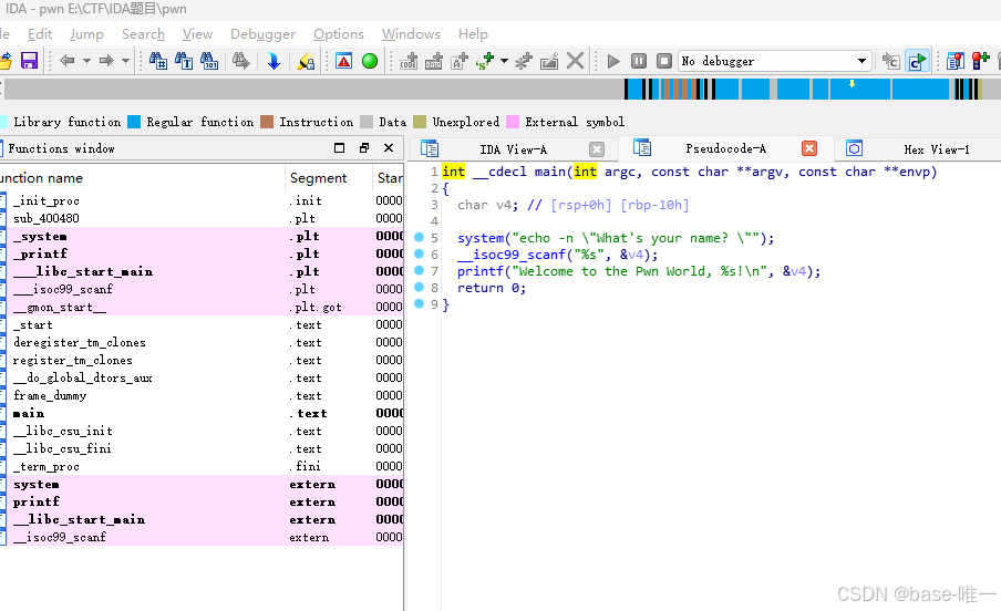 CTF-pwn入门习题_pwn题目-CSDN博客