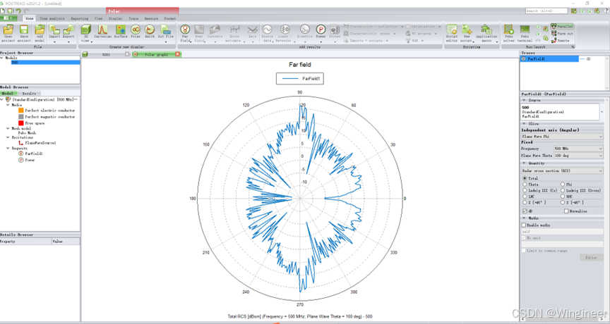 基于Hypermesh+Feko的飞行器目标RCS仿真方法——Feko的使用_feko仿真-CSDN博客