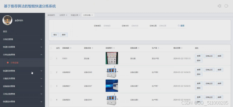 python+springboot+vue基于推荐算法的智能快递分拣系统-计算机毕业设计-CSDN博客
