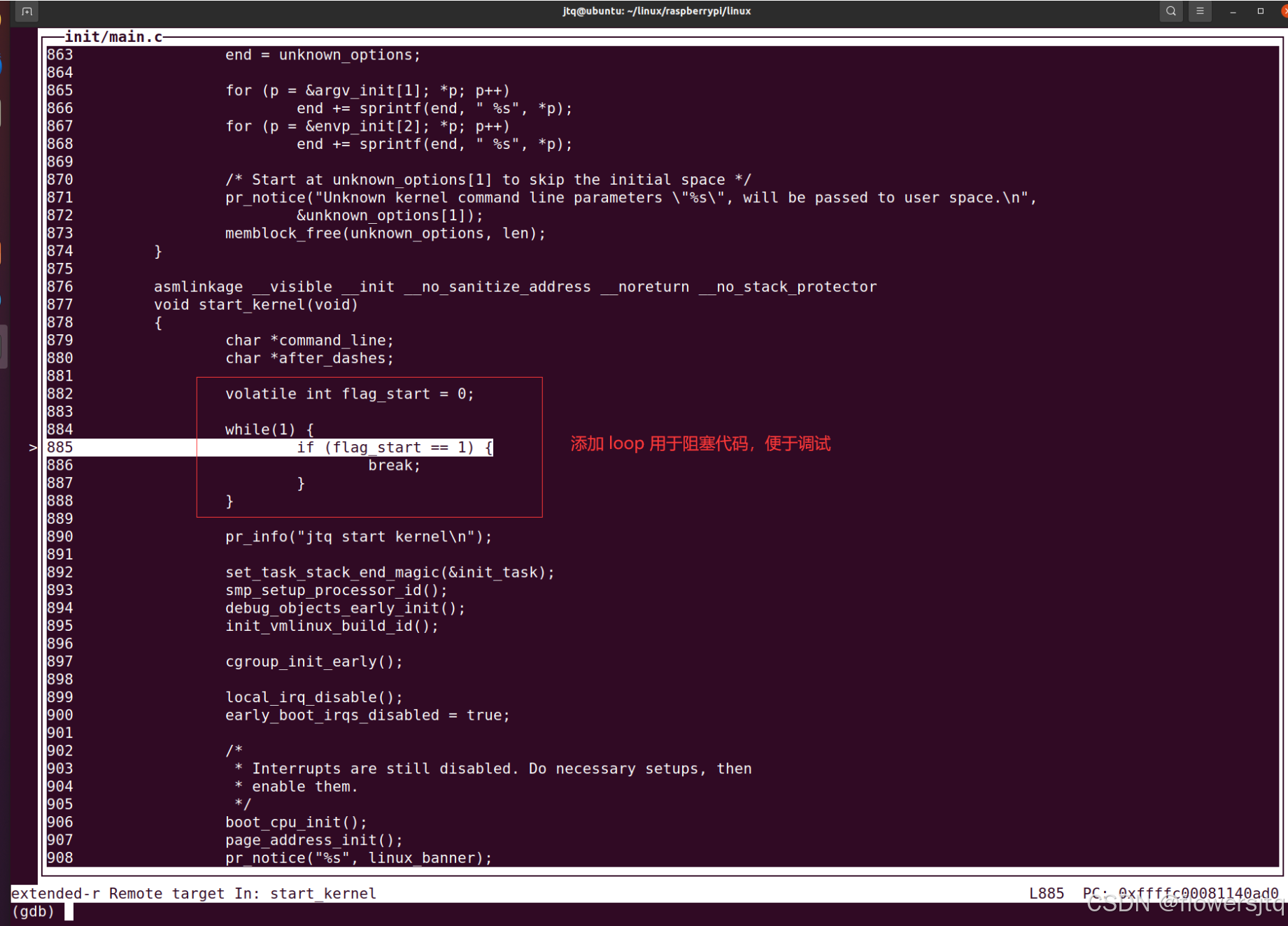 通过 SWD + openocd + gdb 调试树莓派5B的 Linux kernel_openocd调试linux内核-CSDN博客