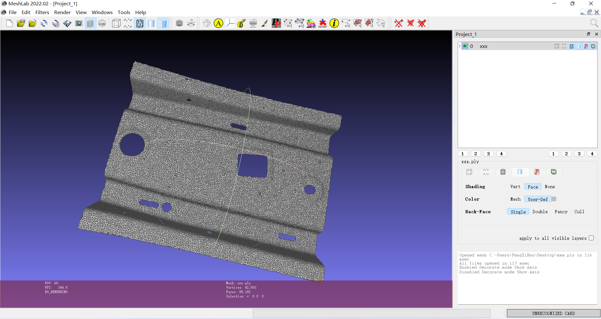 MeshLab使用技巧之Mesh与点云相互转换_mesh转点云-CSDN博客