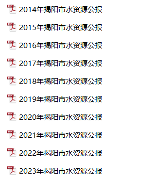 揭阳市水资源公报（2003-2023）-CSDN博客