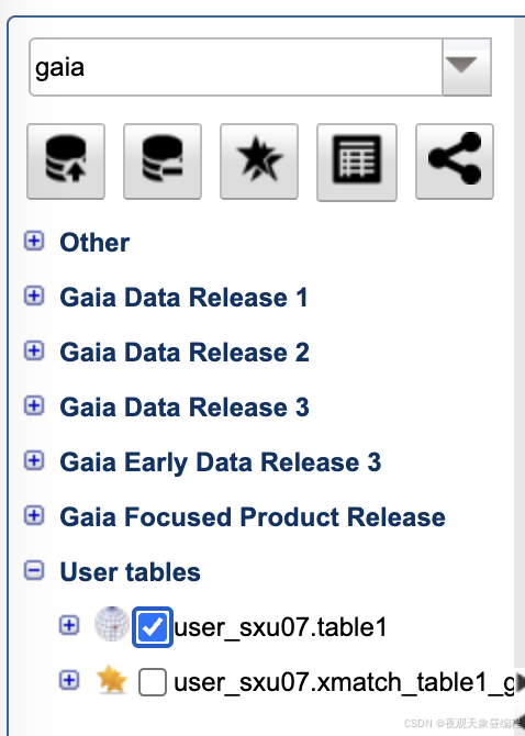Gaia卫星数据在线交叉查询教程-CSDN博客