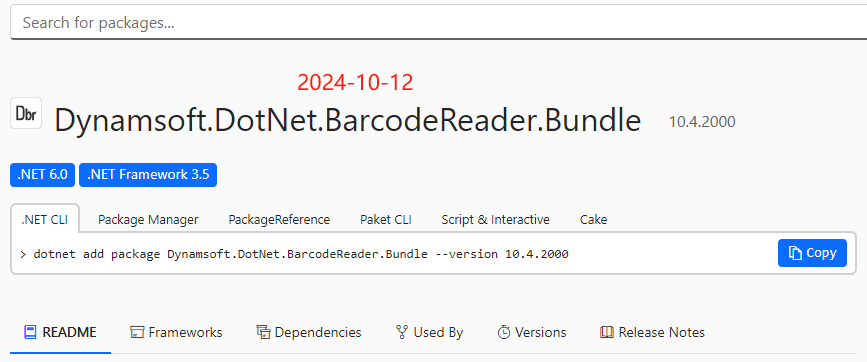 Dynamsoft Barcode Reader SDK .Net Edition 10.4.2000_the barcode and qr code reader sdk is a ...