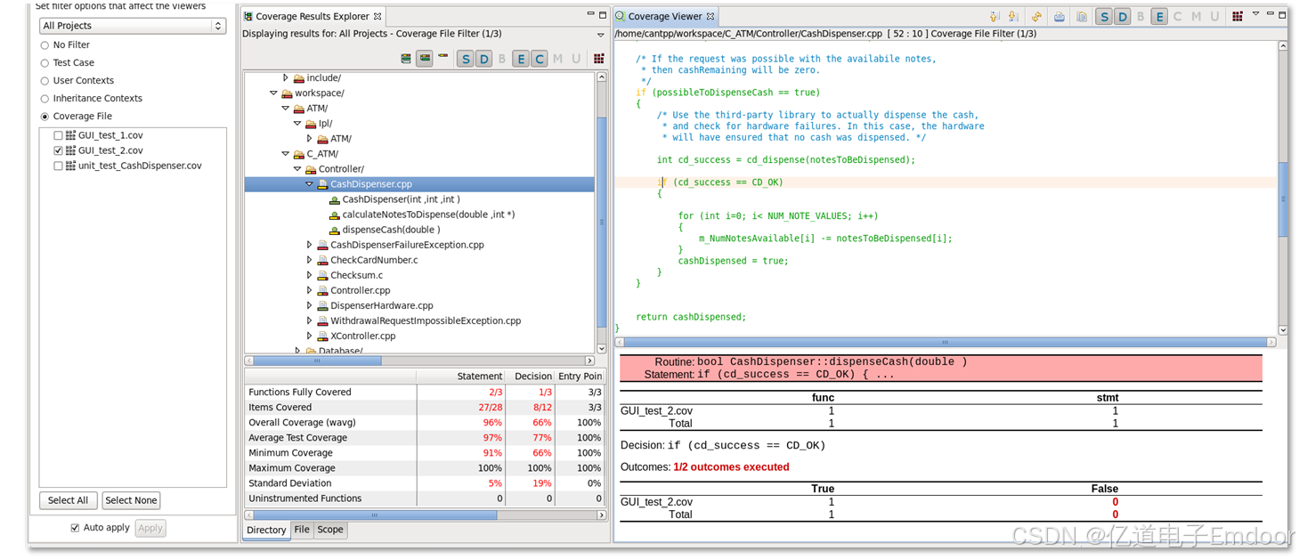 【QA Systems】如何使用Cantata做代码覆盖率测试_cantata测试-CSDN博客