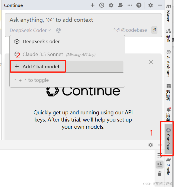 DeepSeek接入VScode和IDEA_idea cline-CSDN博客