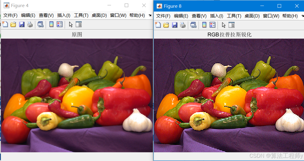 Matlab图像处理：彩色图像锐化基于拉普拉斯算子的图像锐化处理matlab Csdn博客 
