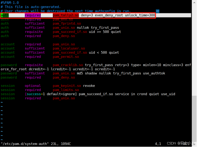 Linux操作系统安全加固（CentOS6.X和CentOS7.X）_histsize=0-CSDN博客