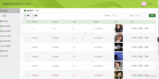 计算机毕设springboot智慧医疗问诊系统的设计与实现 基于springboot的智能医疗问诊系统开发与应用 Springboot架构下的智慧医疗在线问诊平台构建基于springboot