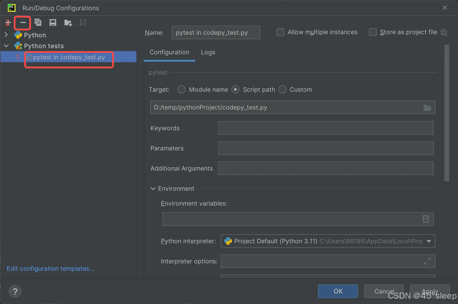 pycharm切换pytest与unittest运行环境_pycharm设置unittest-CSDN博客