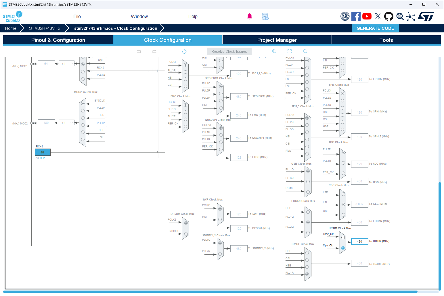 stm32h743的hrtim使用生成pwm波_stm32h743 hrtim-CSDN博客