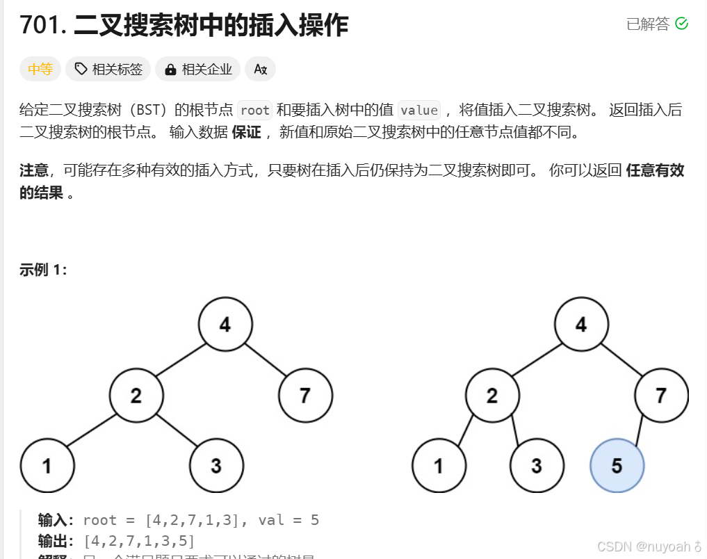 Day1920二叉树part07leetcode 235 二叉搜索树的最近公共祖先 、 701二叉搜索树中的插入操作 、450删除二叉搜索树中的节点 Csdn博客