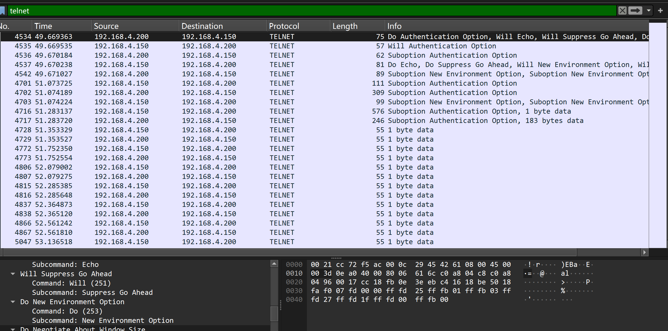 packet2.pcapng（Telnet考点）_flowzip2-CSDN博客