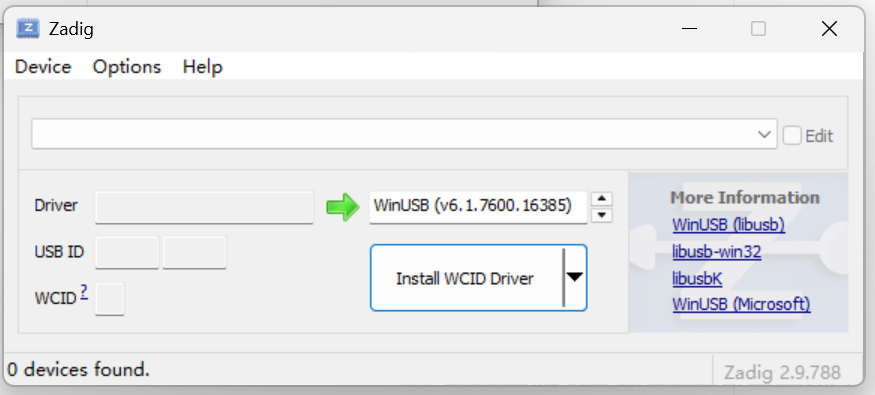 libusb+zadig之zadig使用_zadig怎么用-CSDN博客